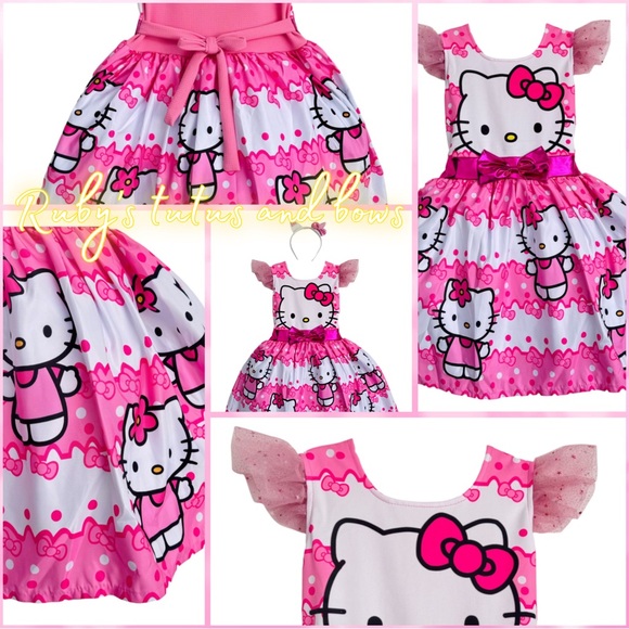 Dresses | Hello Kitty Party Dress | Poshmark